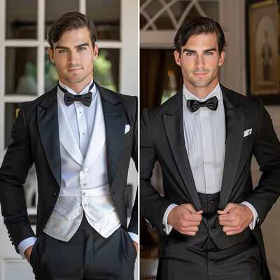 Cummerbund vs Vest with Tuxedo: Complete Comparison Guide 2024 - High ...