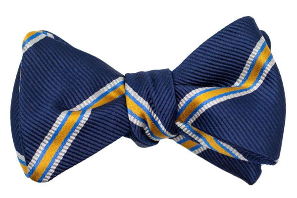 Skyline Stripe Silk - Bow Tie - High Cotton