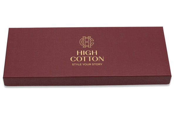 Fitzgerald Plaid Cummerbund Set | 100% Silk Self-Tie Bow Tie - High Cotton